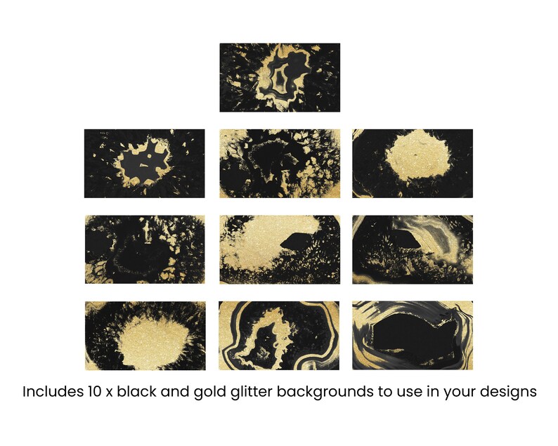 GOLD GLITTER Editable Candle Label, DIY Candle Label, Custom Product ...
