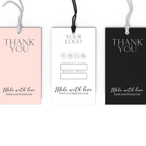 Custom HANG TAGS, Small Business Swing Tag, Boutique Clothing Tag ...