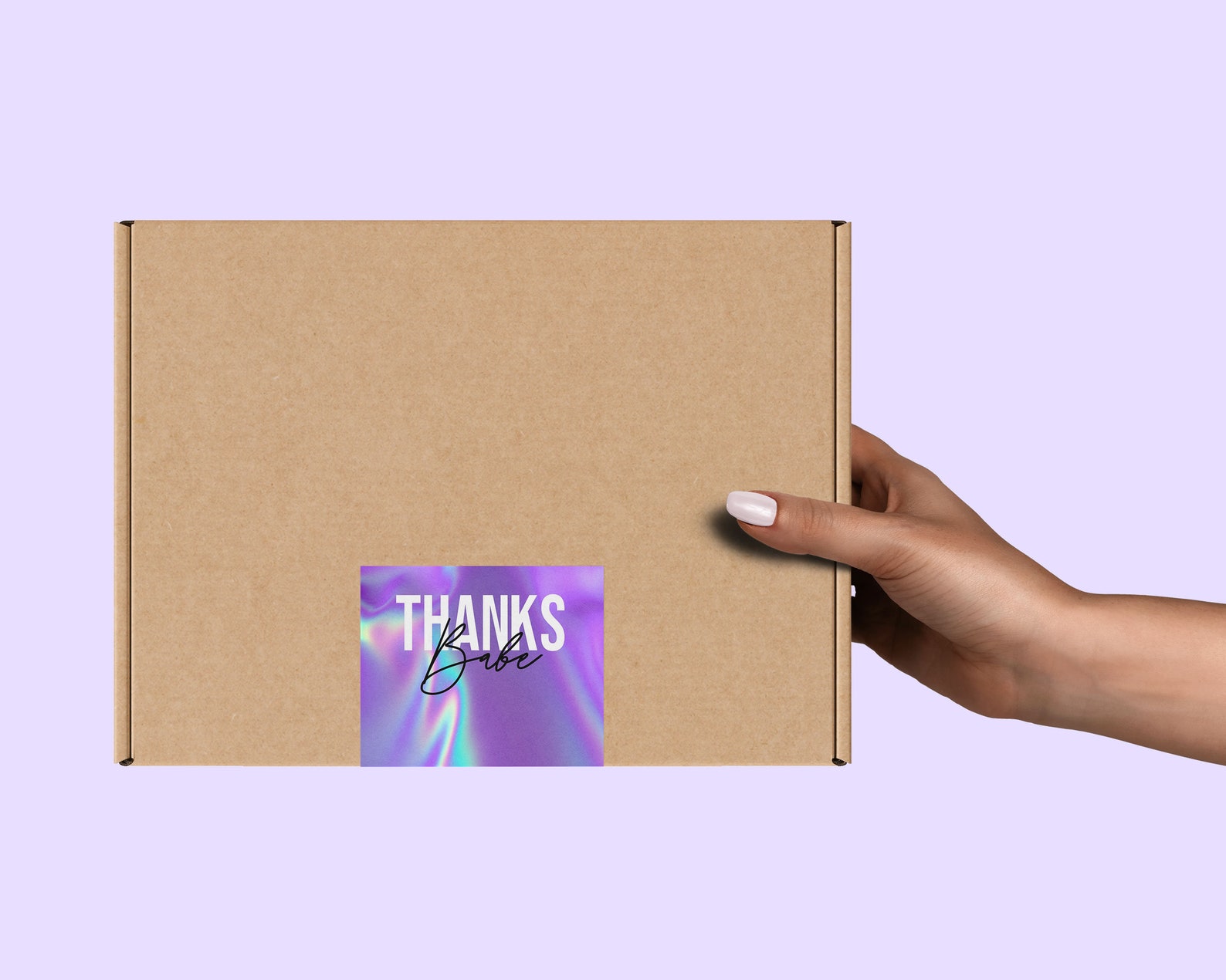 HOLOGRAM Branded Packaging Templates, Editable Branded Packaging ...