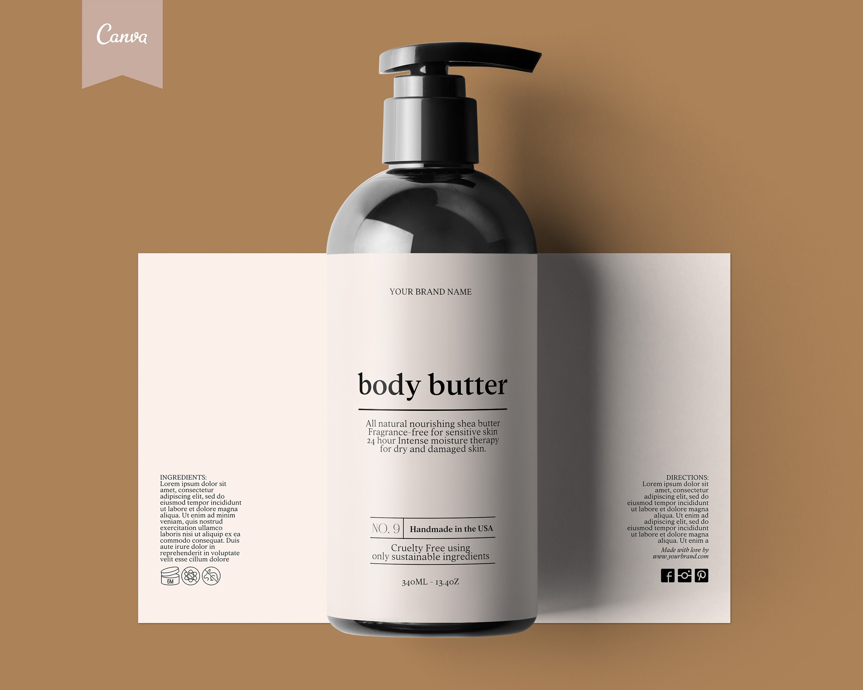 Editable Body Product Labels DIY Cosmetic Labels Editable - Etsy Australia