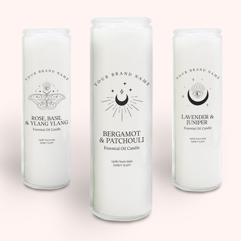 Candle Label Design - Etsy