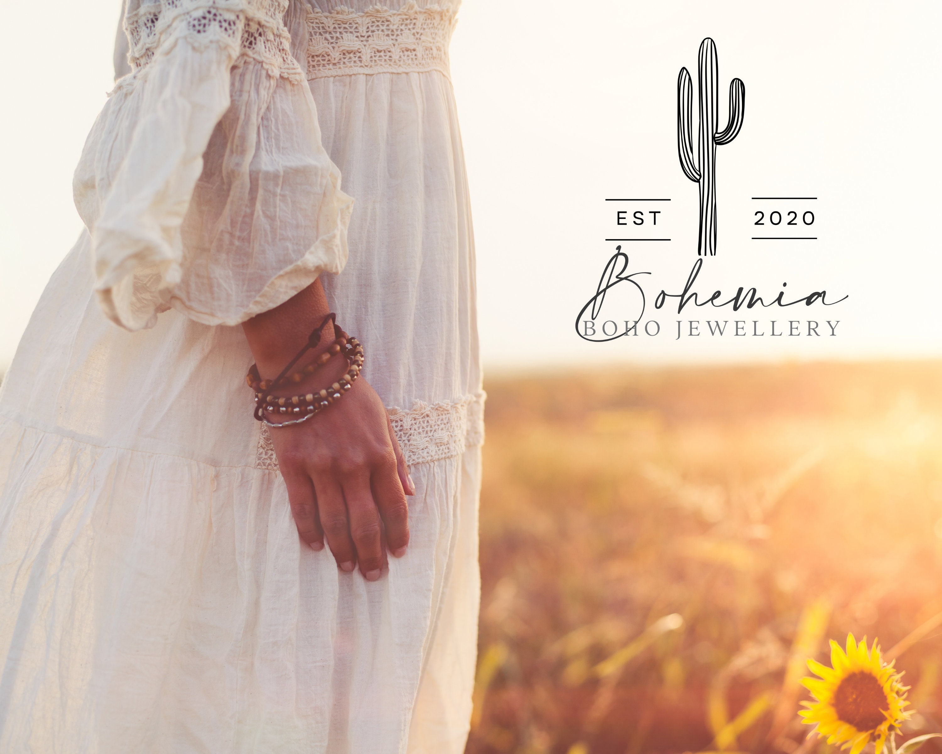 9 X BOHO Editable Logo Designs Bohemian Custom Logo Design - Etsy Australia