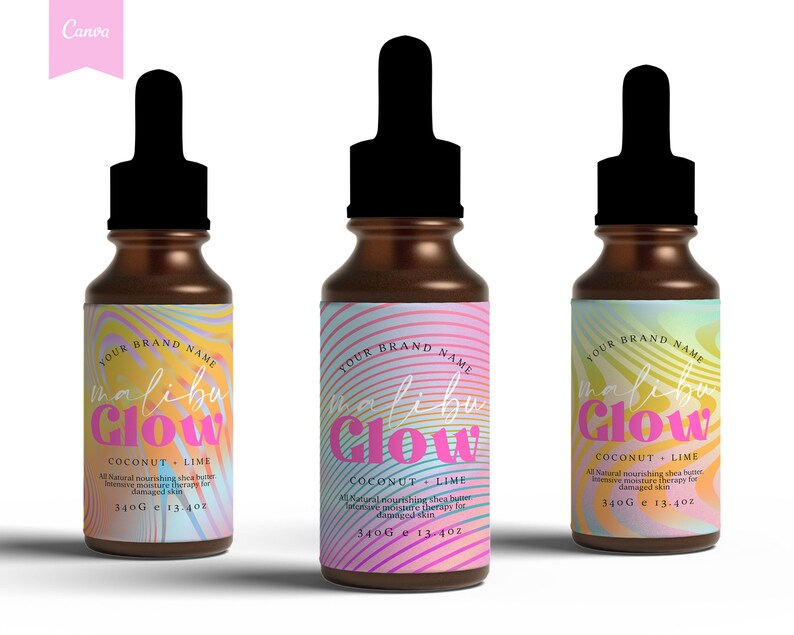 Editable Cosmetic MEGA BUNDLE, Product Label Template, Diy Cosmetic ...