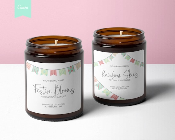 Candle Label Designs