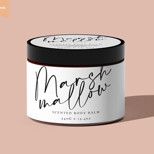 Editable Body Product Labels CANVA, DIY Cosmetic Labels, Editable ...