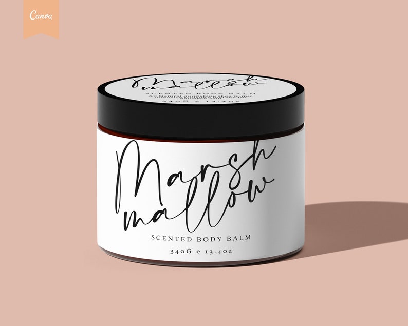 Editable Body Product Labels CANVA DIY Cosmetic Labels - Etsy