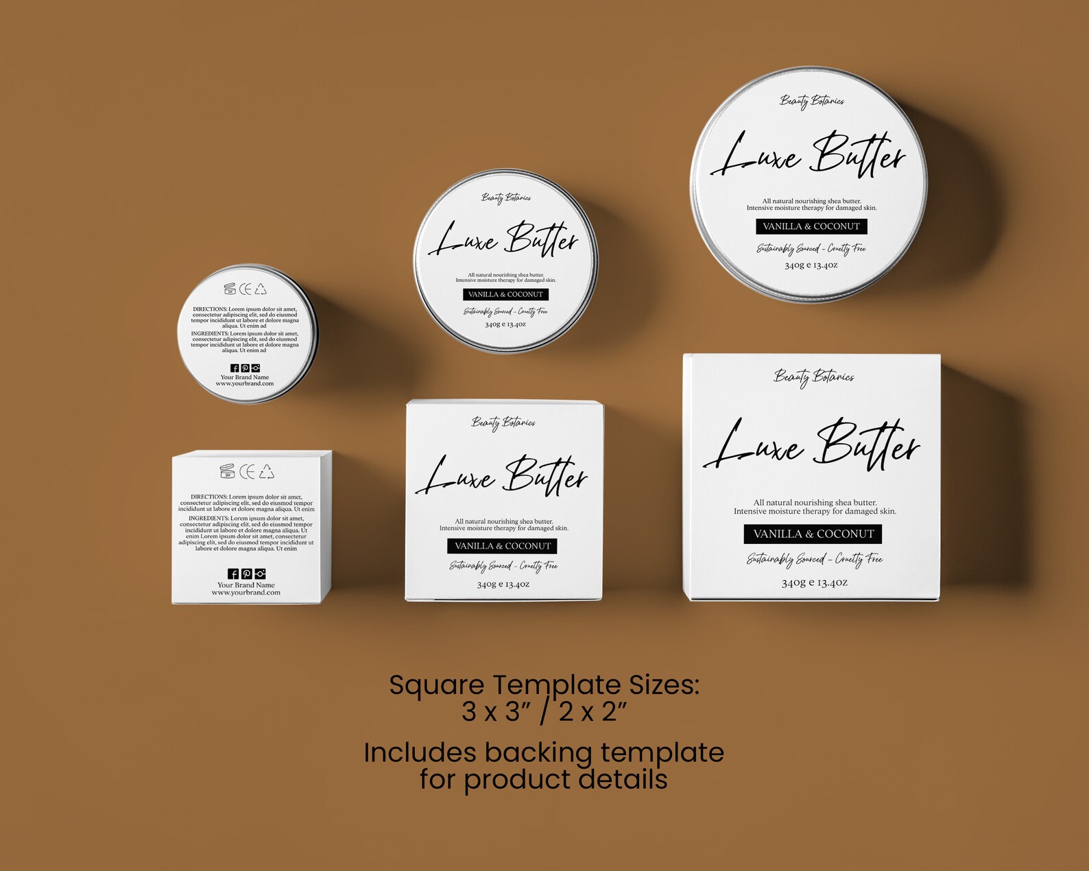 Editable Skin Care Labels CUSTOM Product Label Editable - Etsy UK