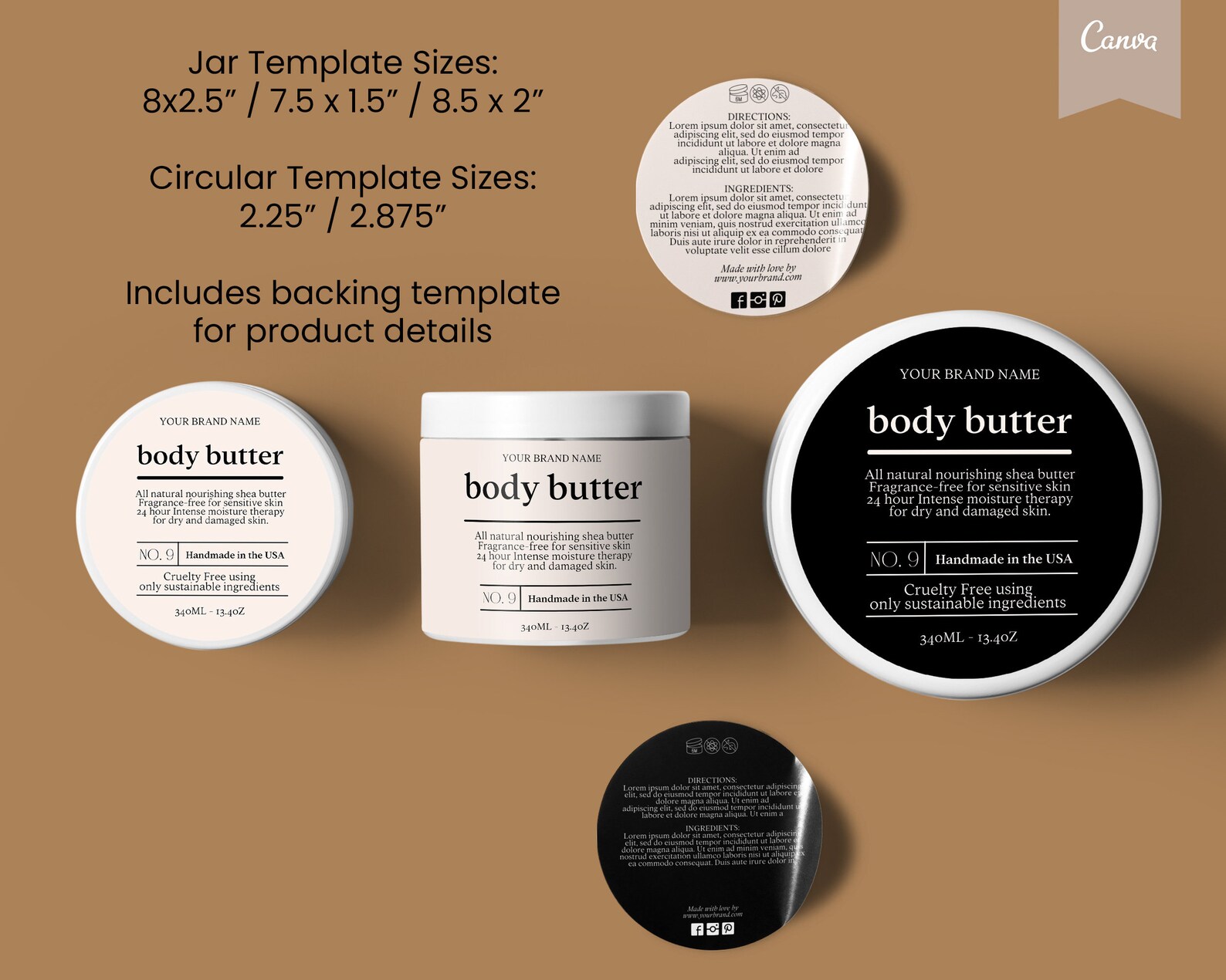 Editable Body Product Labels DIY Cosmetic Labels Editable - Etsy Australia