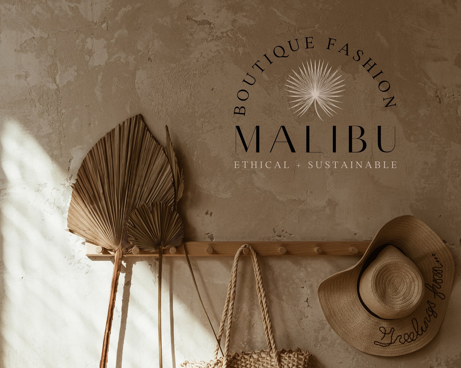 9 X BOHO Editable Logo Designs Bohemian Custom Logo Design - Etsy