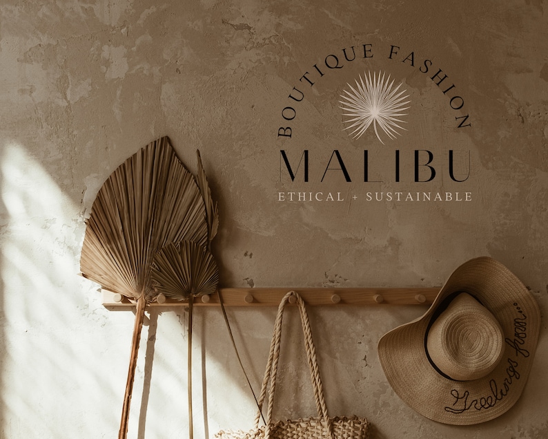 9 X BOHO Editable Logo Designs Bohemian Custom Logo Design - Etsy