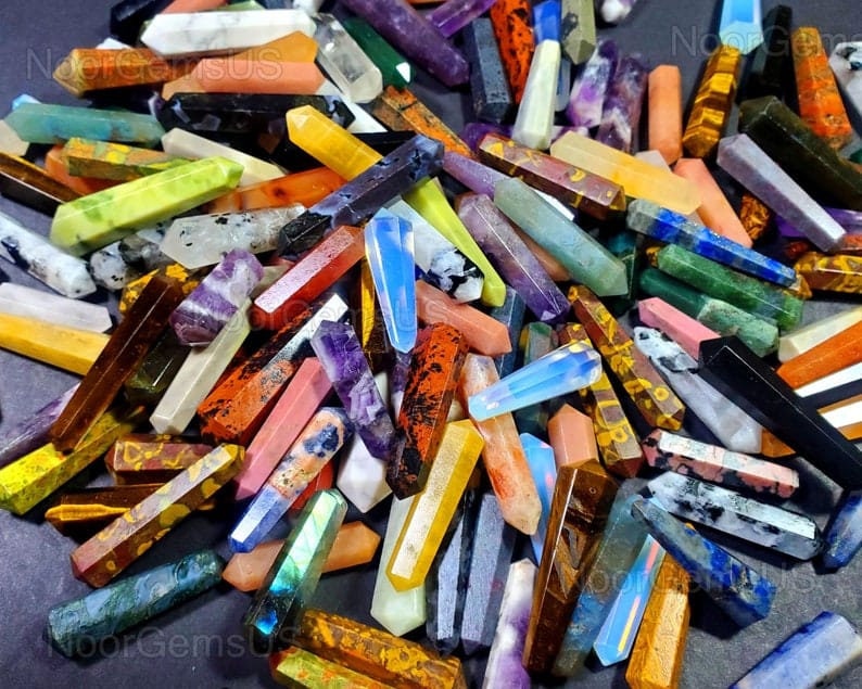 Crystal Tower Obelisk Healing Crystals,small Gemstone Towers ,mixed ...