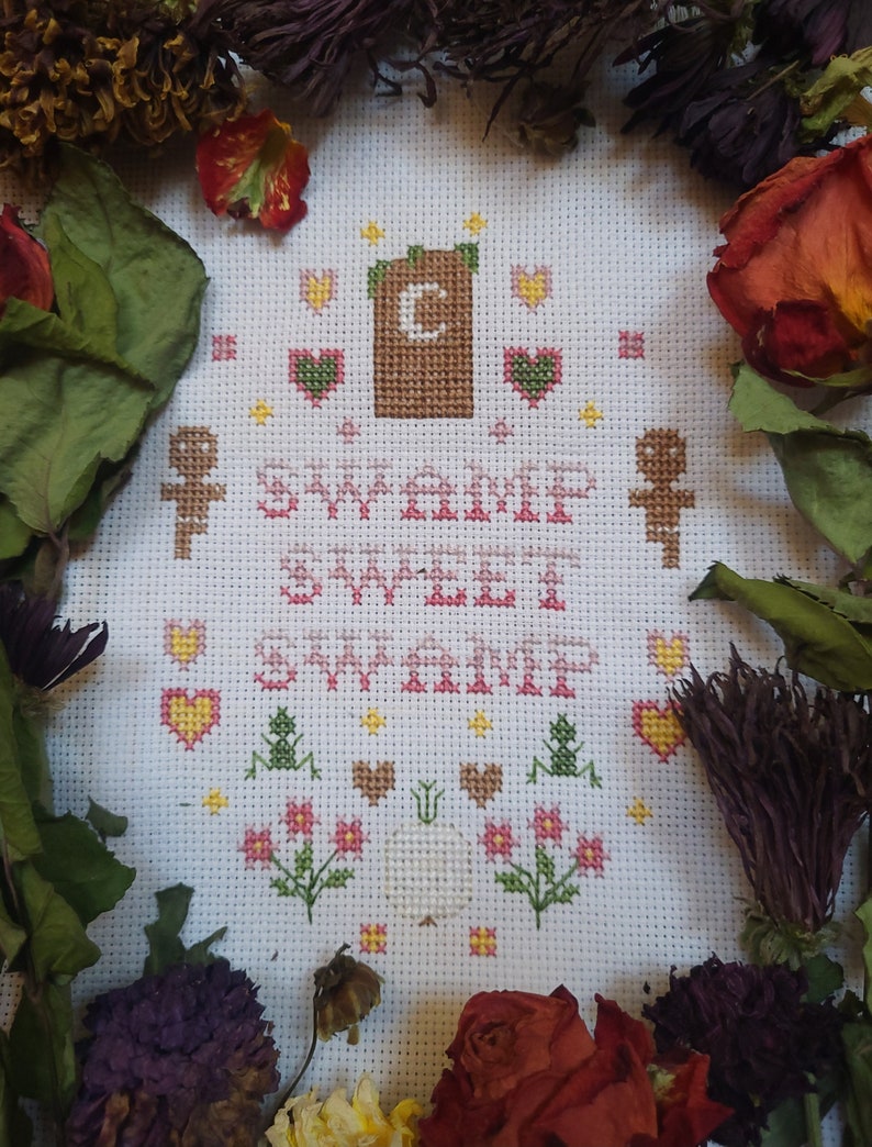 Shrek Swamp Cross Stitch Pattern (PDF). - Etsy