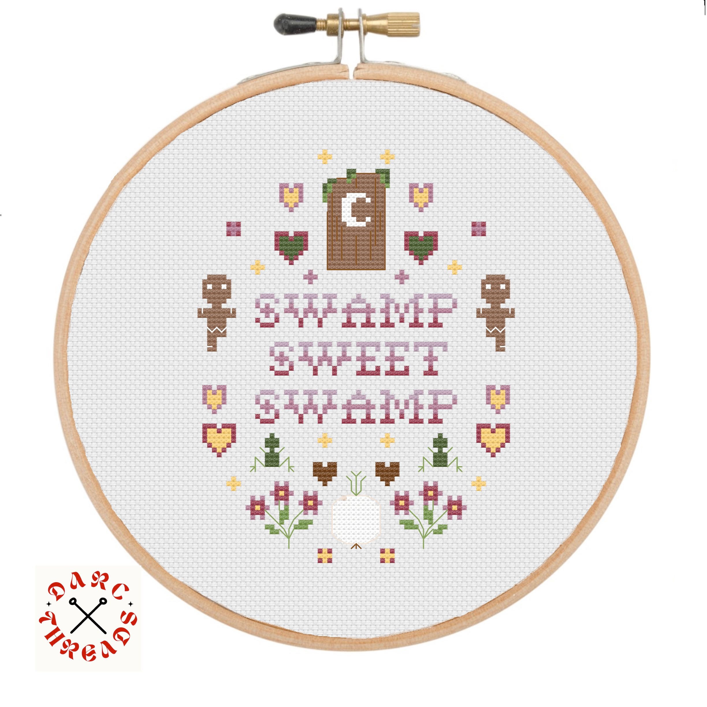 Cute Shrek Swamp, Cross Stitch, Pdf Pattern - Etsy