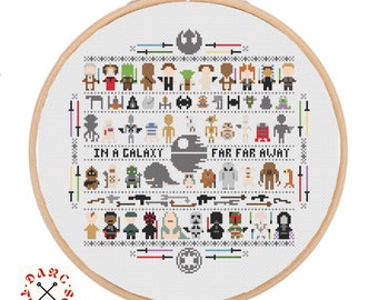 Star Wars Cross Stitch Pattern - Etsy
