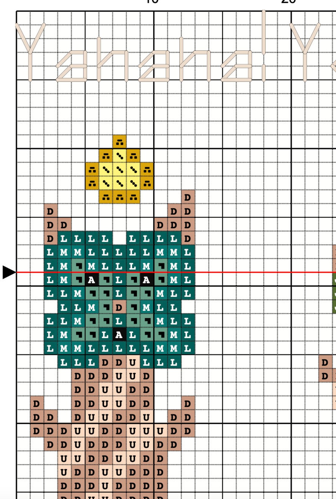 Korok, Botw, Totk, Cross Stitch Pattern, Pdf Download, Printable. - Etsy