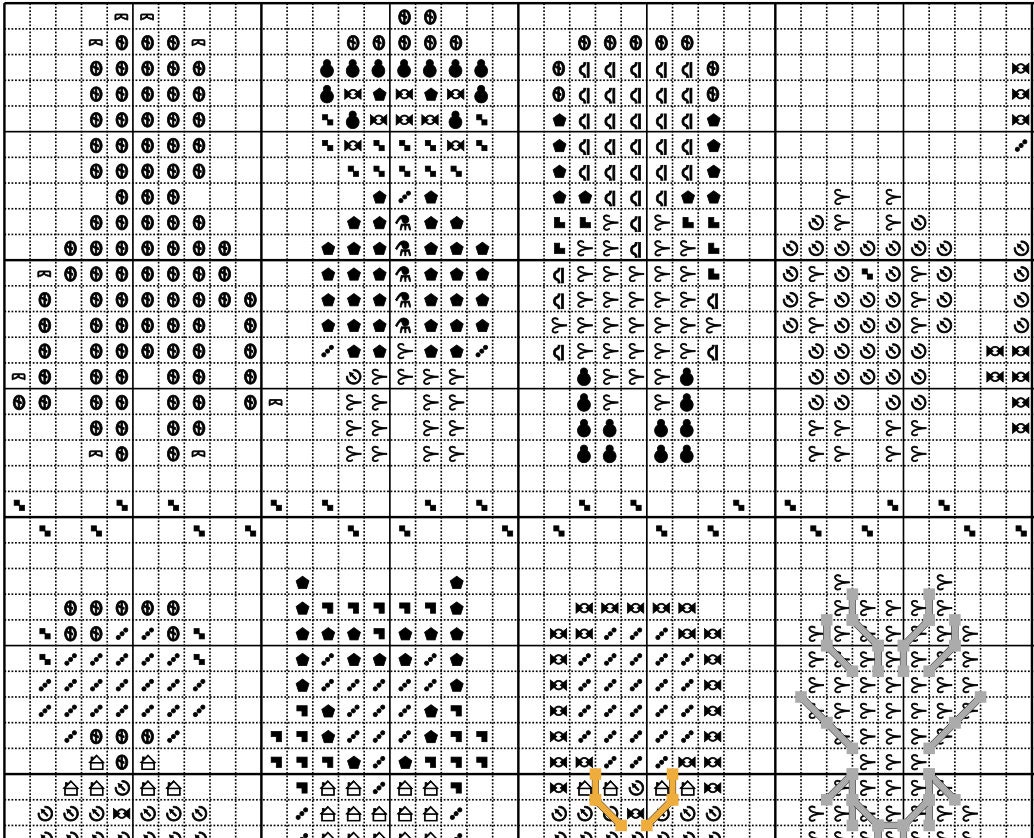 Superhero Characters and Villains, Cross Stitch, Pdf Pattern, Printable ...