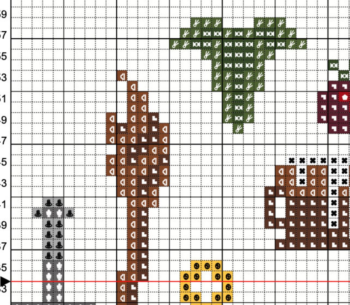 Lotr Shire Sweet Shire Cross Stitch, Pdf Pattern, Printable. - Etsy