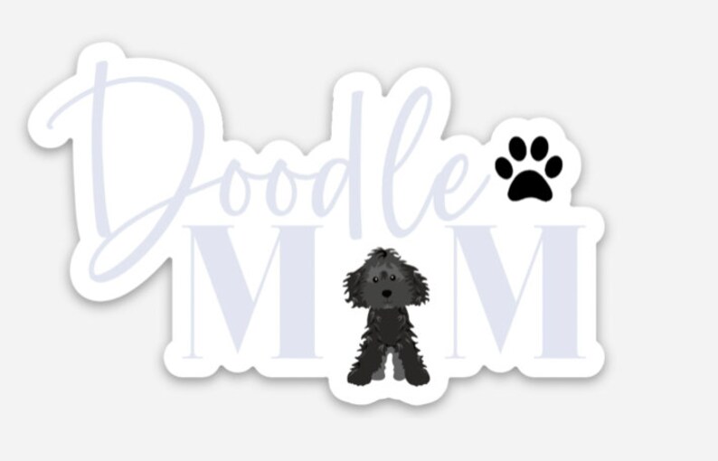 Sheepadoodle Sticker, Labradoodle Sticker, Golden Doodle Sticker, Dog ...