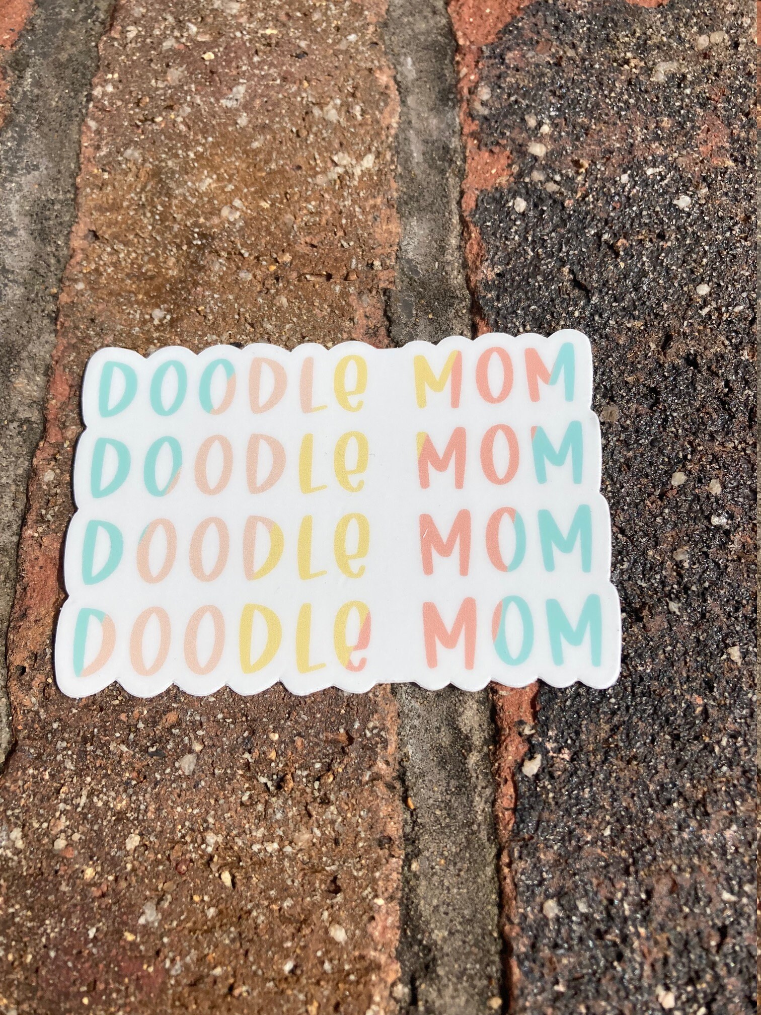 Doodle Mom Sticker, Dog Mom Sticker, Water Bottle Dog Sticker, Dog Mom ...