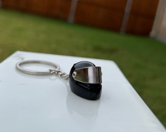 Bike Helmet Keychain - Etsy