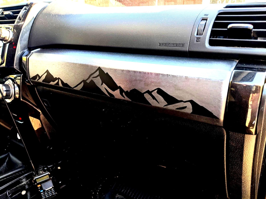 5th Gen 4runner Mountain Dashboard Decal - Etsy