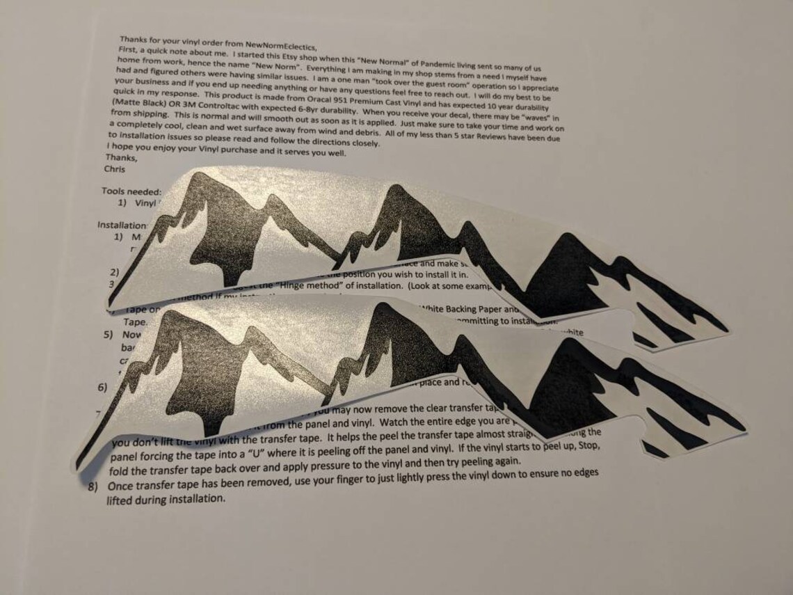 5th Generation 4runner TRD off Road Pillar Mountain Decal | Etsy