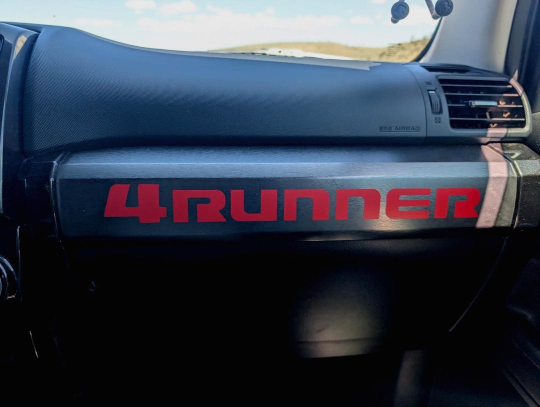 5th Gen 4runner Dashboard Decal - Etsy