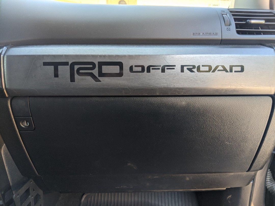 5th Gen 4runner TRD Dashboard Decal - Etsy