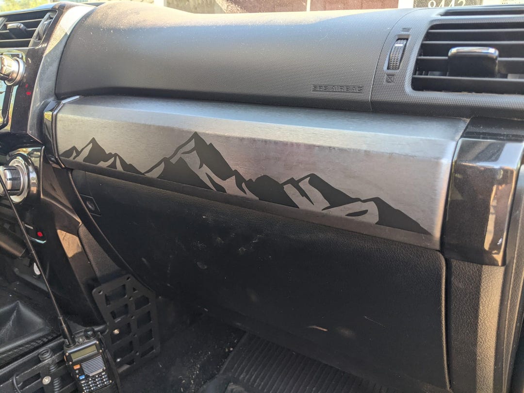 5th Gen 4runner Mountain Dashboard Decal - Etsy