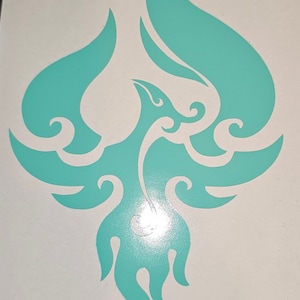 GENSHIN IMPACT DECAL Bolded Car Laptop Waterproof Weatherproof Vinyl Decal Sticker Character ...