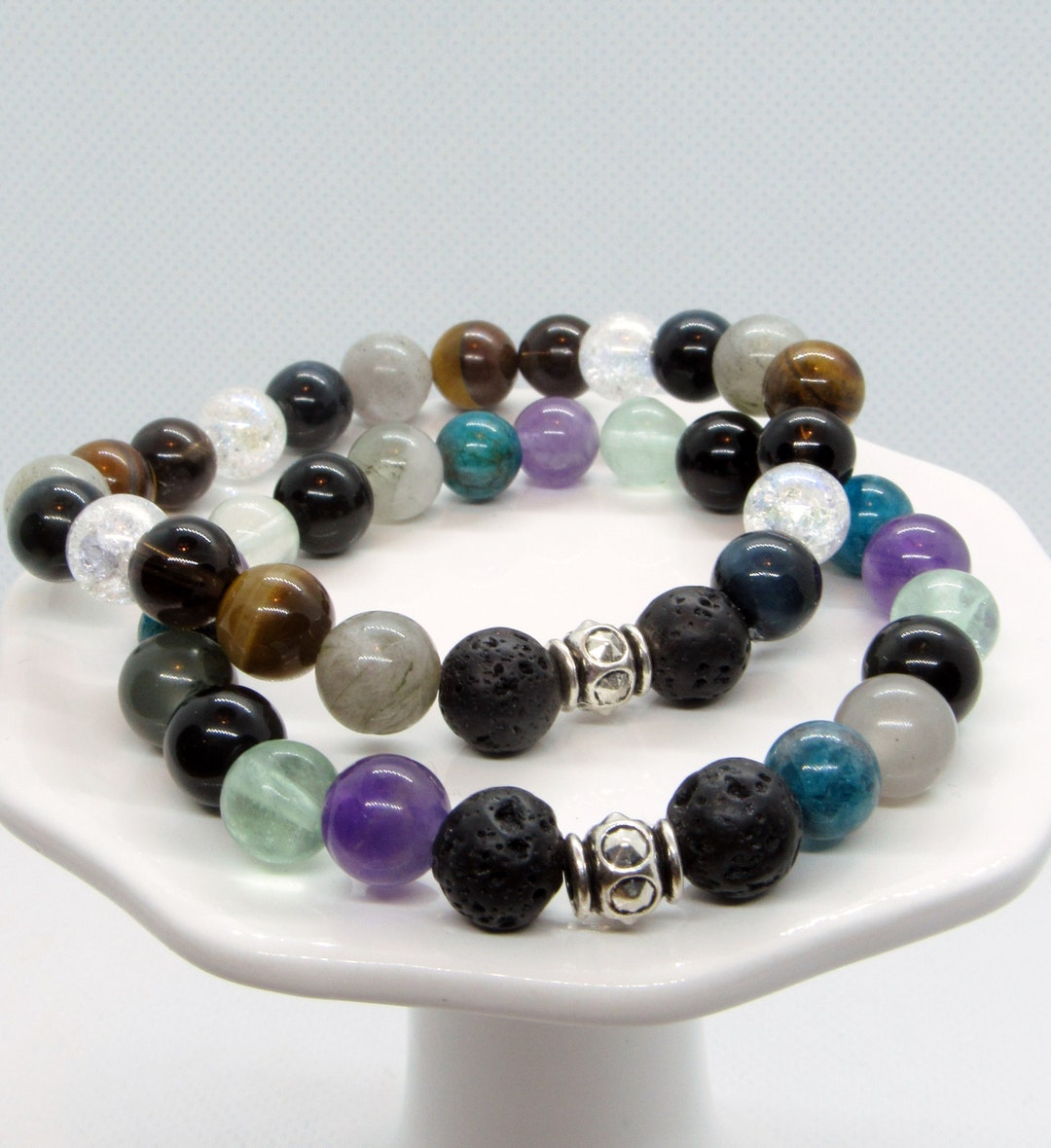 Negative Energy Protection & Clearing Crystal Bracelets - Etsy