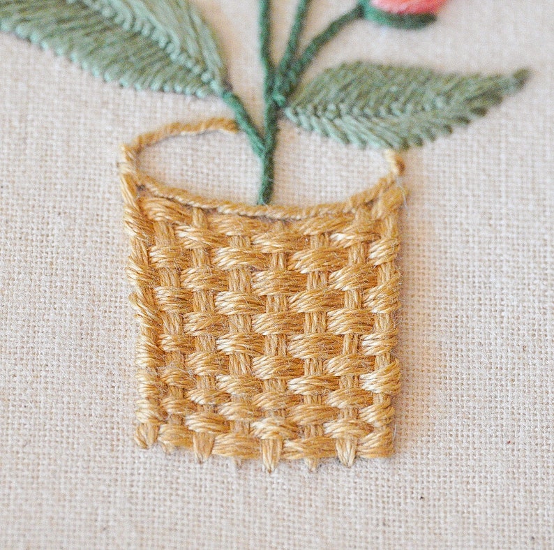 Rosie Posie Floral Embroidery Pattern, Instant Digital Download PDF ...