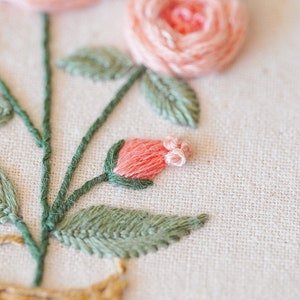 Rosie Posie Floral Embroidery Pattern, Instant Digital Download PDF ...