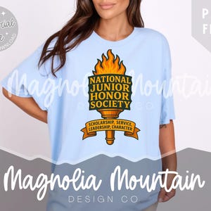 National Junior Honor Society Torch PNG, NJHS Logo Digital Download ...