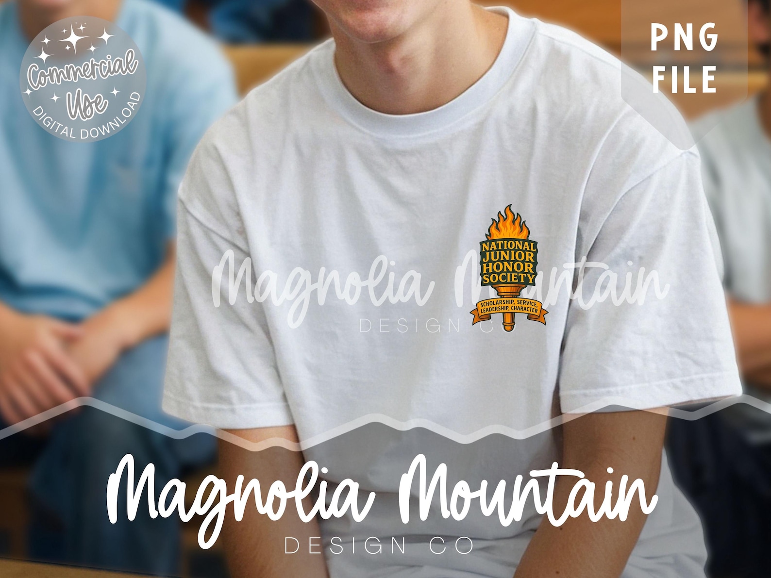 National Junior Honor Society Torch PNG, NJHS Logo Digital Download ...