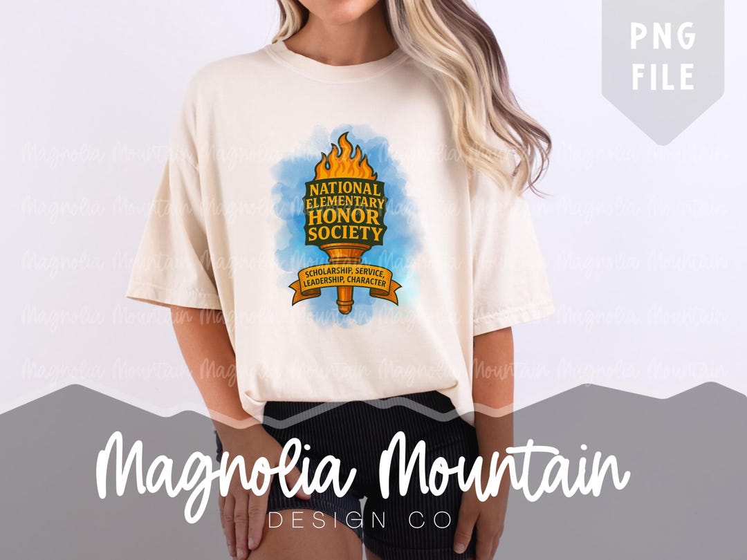 National Elementary Honor Society PNG, Student Council, School Shirt ...