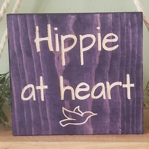 Hippie Sign - Etsy