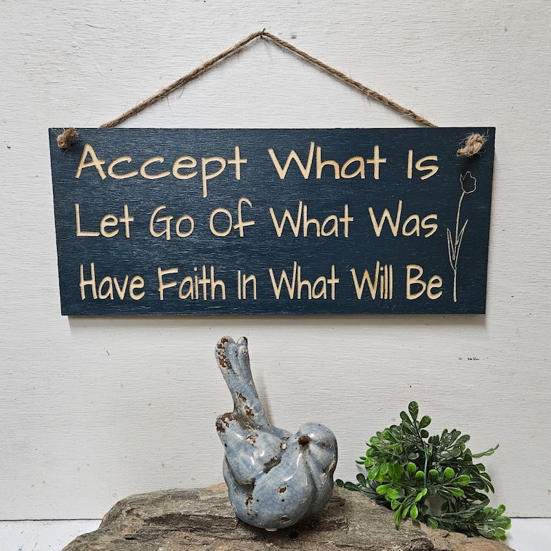 Accept What is Sign - Etsy