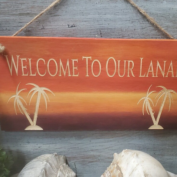 Outdoor Welcome Sign - Etsy