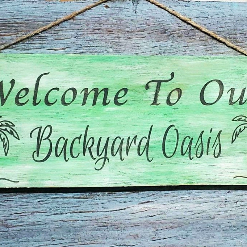 Backyard Decor - Etsy