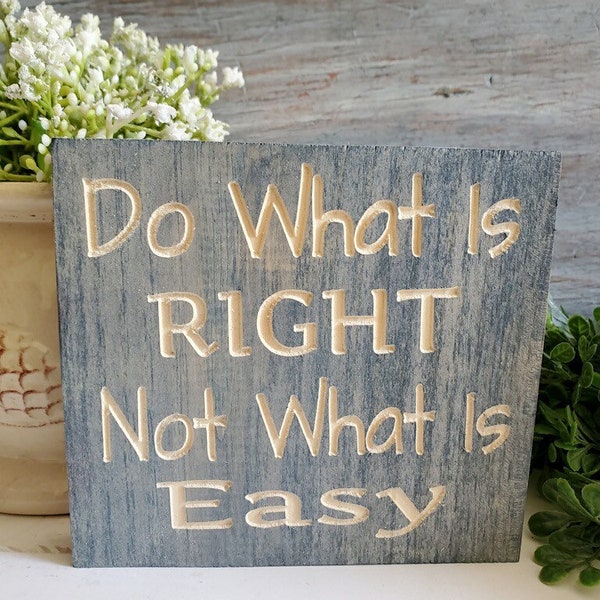 Do the Right Thing - Etsy