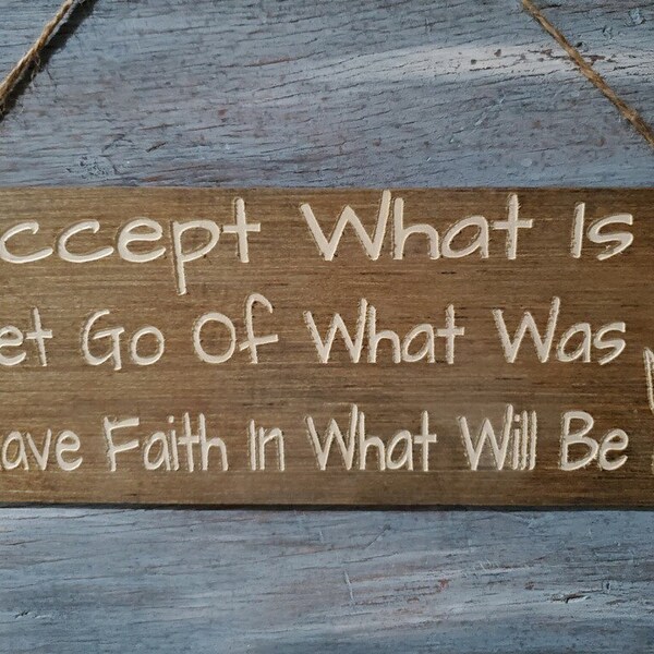 Accept What is Sign - Etsy