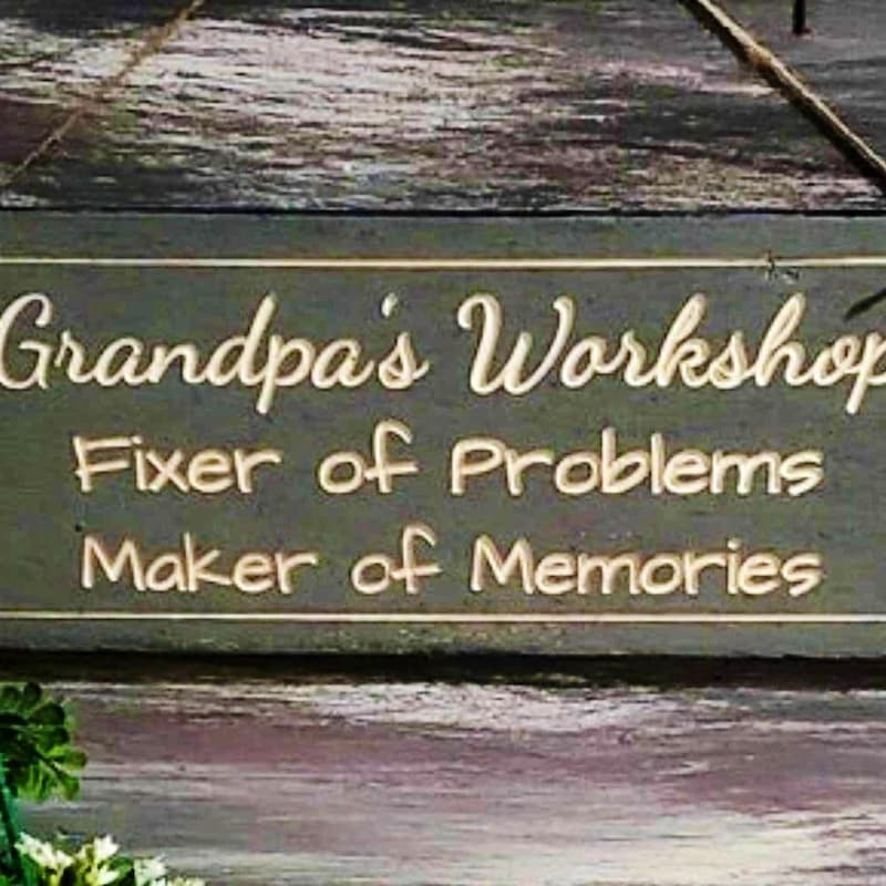 Grandpa Sign - Etsy