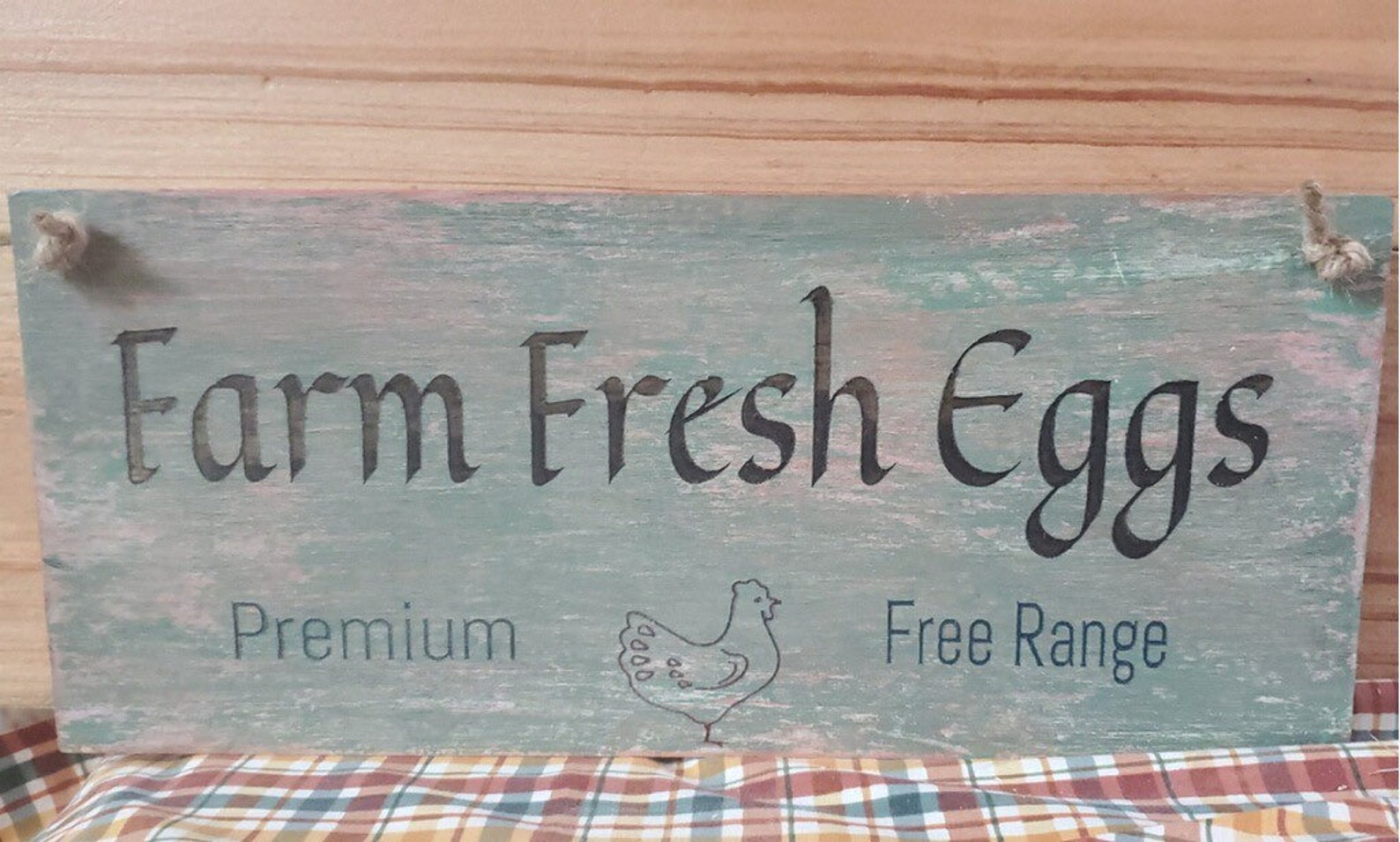 Farm Fresh Eggs Sign | Farmhouse Kitchen Decor | Farmhouse Sign ...