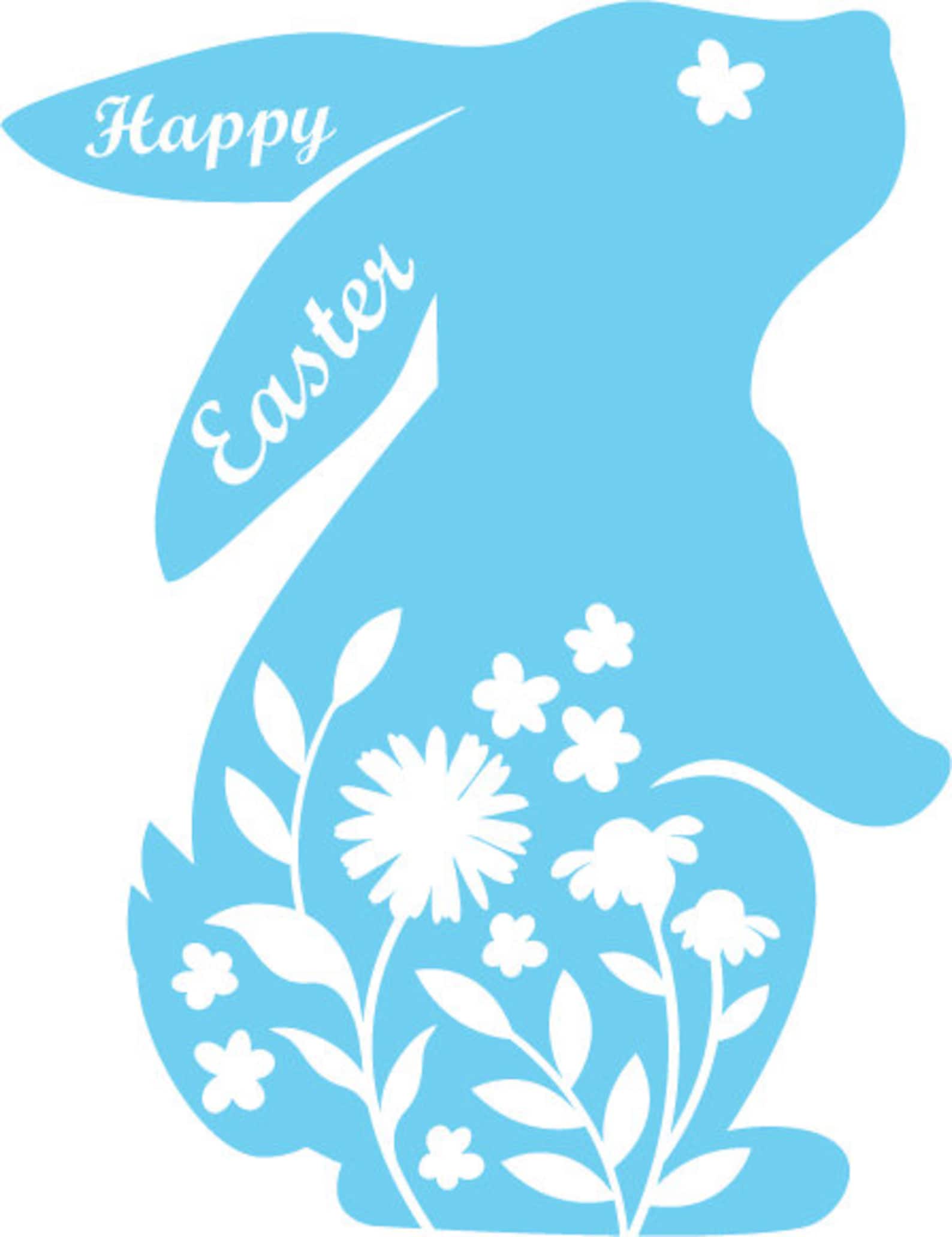 Easter Bunny Flower Design - Etsy