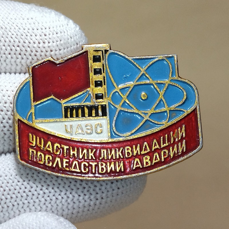 Chernobyl Liquidator Medal - Etsy