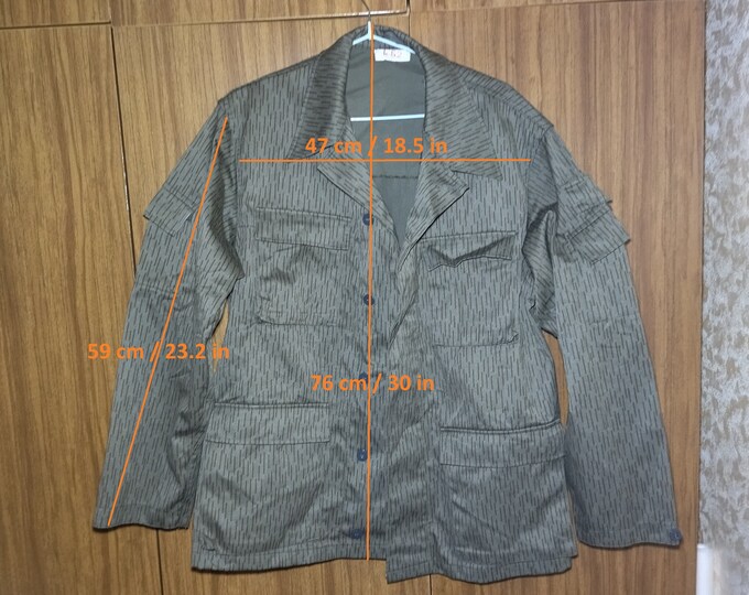 Raindrop Camouflage Jacket Mil-Tec NVA East German Army Jacket - Forest ...
