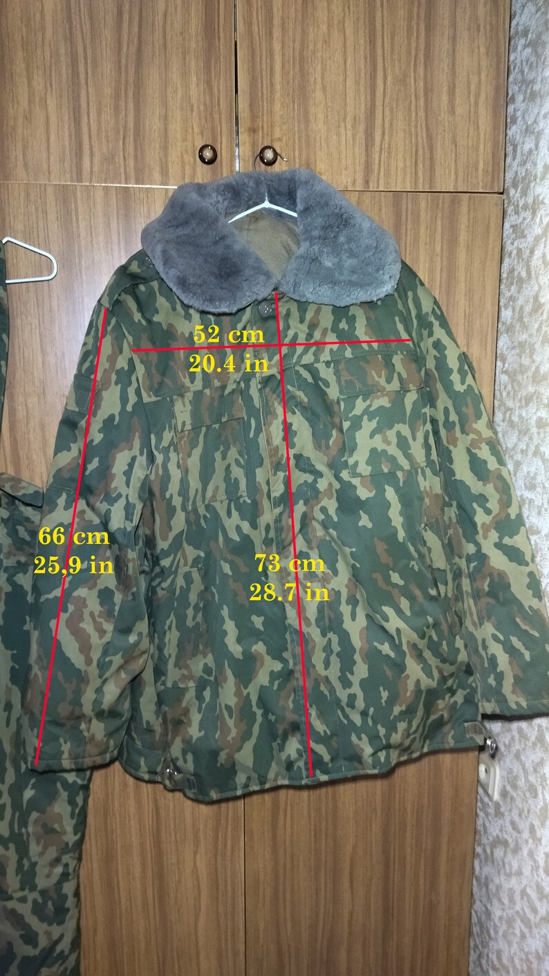 Vintage Winter Camouflage Uniform Flora 1990s,russia Winter Uniform VSR ...
