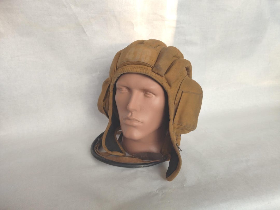 Soviet Tank Helmet, Soviet Tanker's Helmet, Soviet Armor, Soviet Army ...