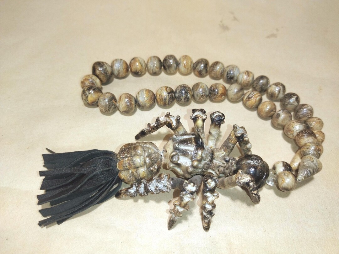 Vintage Soviet Prison Rosary Spider, Art Criminal Rosary, Prison Art ...